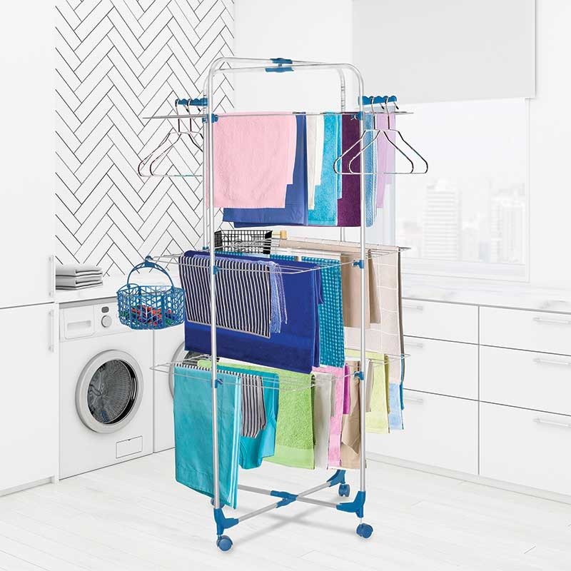 SÉCHOIR A LINGE JUSQU’À 30M D'ESPACE D’ÉTENDAGE STG30 GARNIER