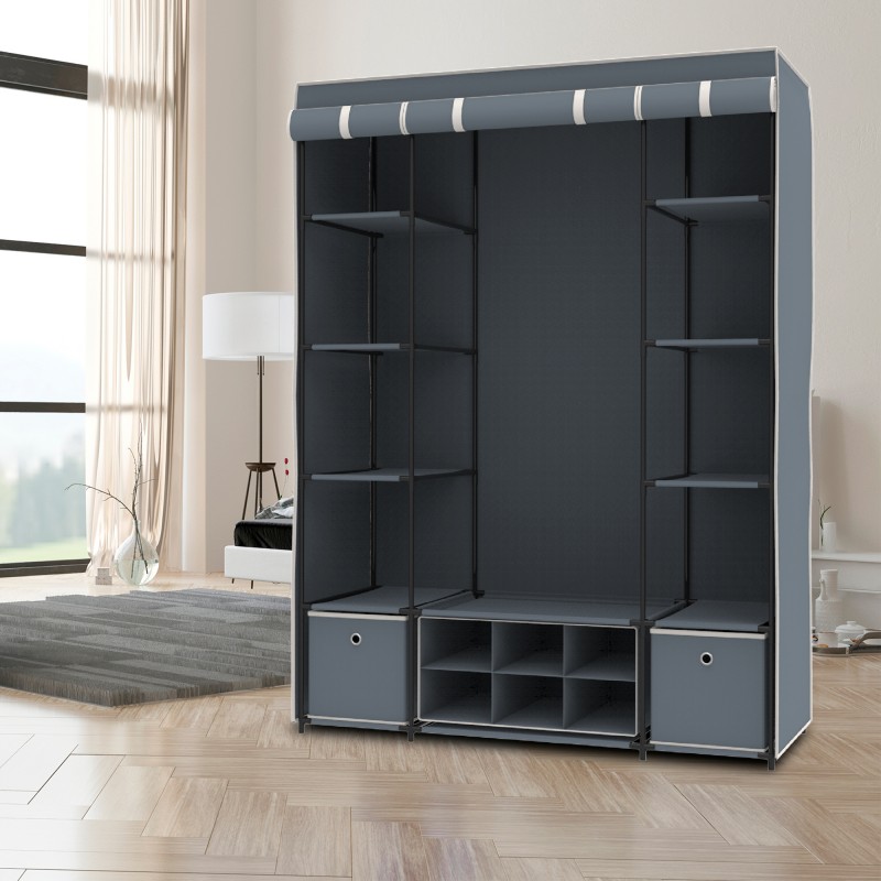 ARMOIRE DRESSING GRANDE CAPACITÉ ET MODULABLE ARM100G